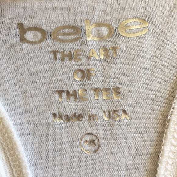 bebe | Tops | Bebe Art Tank Top | Poshmark